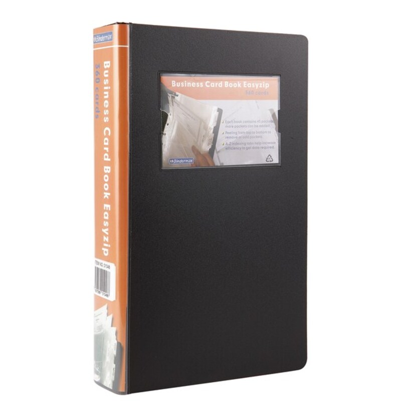 Bindermax สมุดเก็บนามบัตร รุ่น 01048 | Officepal