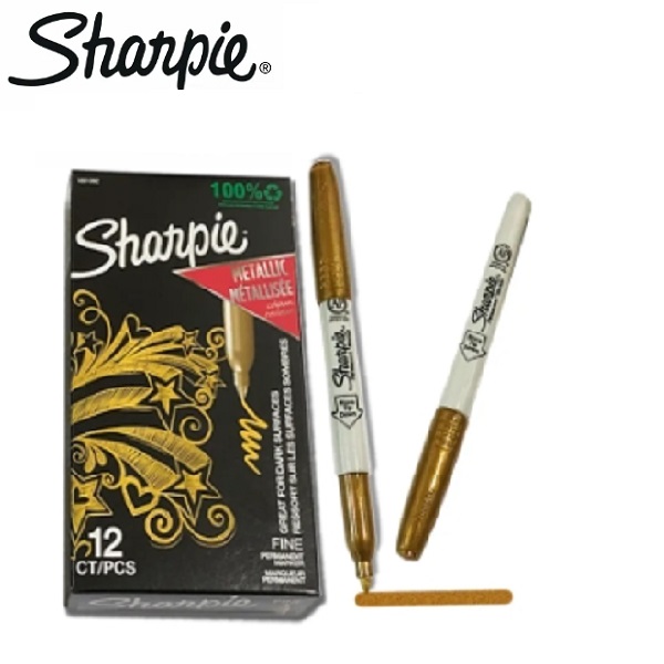 Sharpie Metallic Gold&Silver marker | Officepal