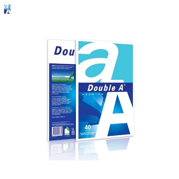 Double A ถ่ายเอกสาร A4 80g (แพ็ค40แผ่น) | Officepal